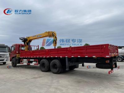 Cina Il camion di Dongfeng 6x4 10t 12t 16t ha montato Crane With Straight Arm idraulico in vendita