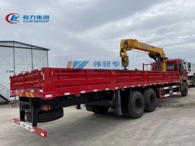 Cina Il camion di Dongfeng 6x4 10t 12t 16t ha montato Crane With Straight Arm idraulico in vendita