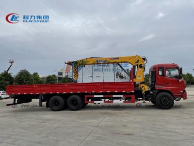 Cina Il camion di Dongfeng 6x4 10t 12t 16t ha montato Crane With Straight Arm idraulico in vendita