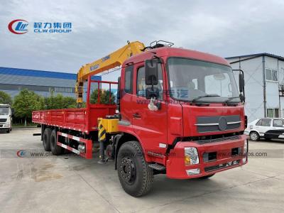 Cina Il camion di Dongfeng 6x4 10t 12t 16t ha montato Crane With Straight Arm idraulico in vendita