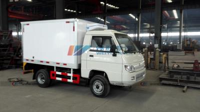 China Foton Forland 1 Ton Small Freezer Van Truck For Meat Transport for sale