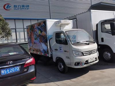 Cina Mini frigorifero Van Truck di consegna dei frutti di mare 1T di Foton in vendita
