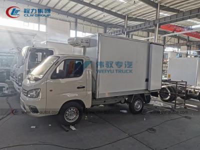 Cina Mini frigorifero Van Truck di consegna dei frutti di mare 1T di Foton in vendita
