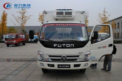 Cina Foton 4x2 8 9 10 tonnellate di frigorifero Van Truck dell'alimento fresco in vendita