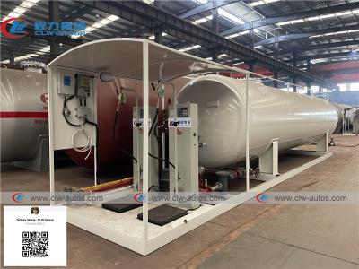 China van de tanklpg van 25cbm Q345R SA516 de Cilinderbenzinestation Te koop