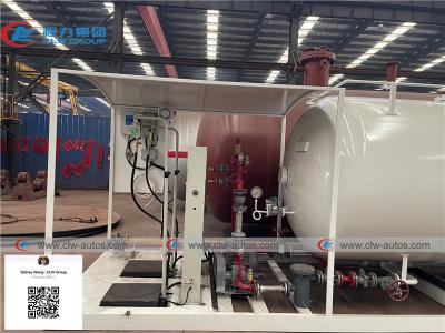 China van de tanklpg van 25cbm Q345R SA516 de Cilinderbenzinestation Te koop