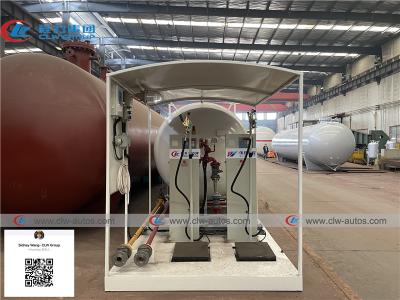 China van de tanklpg van 25cbm Q345R SA516 de Cilinderbenzinestation Te koop