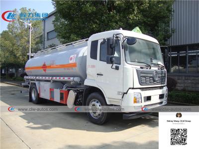 China Dongfeng Tianjin van de de Brandstoftanker van 4x2 15000 16000 Liter de Vrachtwagen met Automaat Te koop