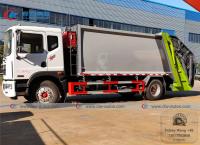 China Dongfeng D9 4x2 15000L Garbage Compression Truck 10cbm Waste Compactor for sale