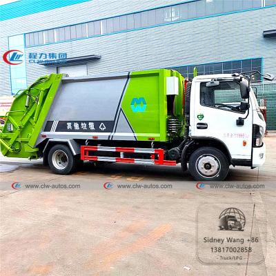 Cina Dongfeng 9000 litri del caricatore del compattatore di camion di immondizia posteriore in vendita