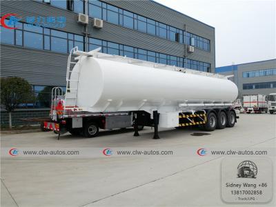 China 3 Axle 40000 - 50000L 30T 40T Gasoline Delivery Tanker Semi Trailer for sale