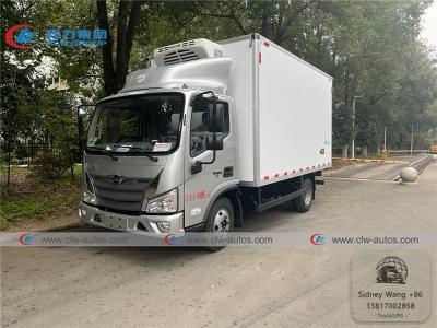 China Foton Forland 3T 5T Freezer Van Truck With Thermo King Refrigerator for sale