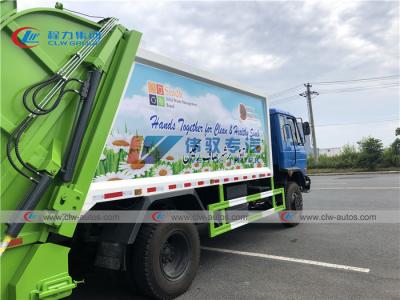 Cina Camion di immondizia del compattatore di Dongfeng LHD 14cbm per raccolta dei rifiuti in vendita