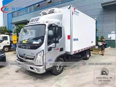 China FOTON Ollin 4x2 5 - 8 Ton Refrigerated Box Truck for sale