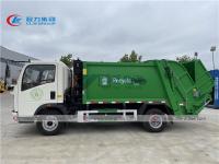 China HOWO 6m3 Waste Compactor Truck Garbage Collection Truck 102HP Euro II for sale