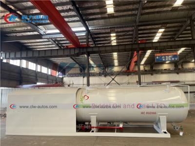 China Benzinestation van LPG van 5T 10m3 het Steunbalk Opgezette voor Cilinder het Vullen Te koop