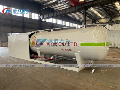 China Benzinestation van LPG van 5T 10m3 het Steunbalk Opgezette voor Cilinder het Vullen Te koop
