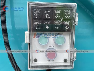 Cina Camion della raccolta dei rifiuti di 210HP 14cbm con il doppio sistema di esercizio in vendita