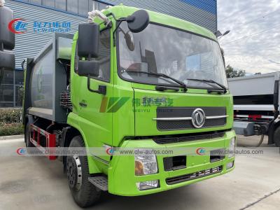Cina Camion della raccolta dei rifiuti di 210HP 14cbm con il doppio sistema di esercizio in vendita