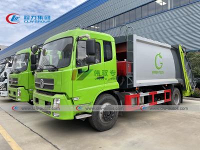 Cina Camion della raccolta dei rifiuti di 210HP 14cbm con il doppio sistema di esercizio in vendita