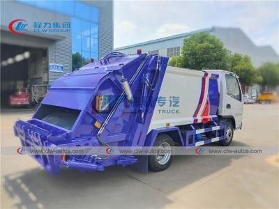 China EURO II LHD 5m3 Hydraulic Compression Garbage Truck for sale