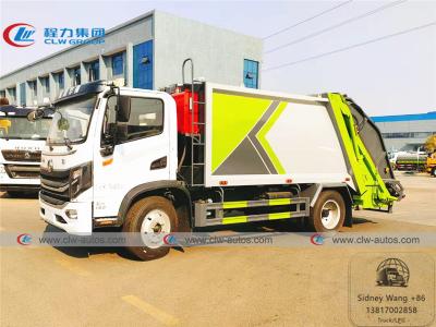 Cina Camion del compattatore di rifiuti di Dongfeng Huashen 4x2 9cbm per servizio di risanamento in vendita