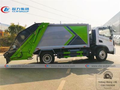 Cina Camion del compattatore di rifiuti di Dongfeng Huashen 4x2 9cbm per servizio di risanamento in vendita