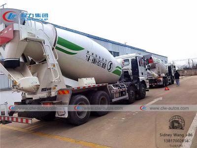 China Shacman 8x4 14000L 18000L Heavy Duty Concrete Mixer Truck for sale