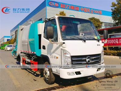 Cina KAMA 4x2 LHD 4500 litri di camion del compattatore di rifiuti in vendita