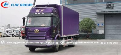 China 10Ton FAW Refrigerated Van Truck With Thermo King Freezing Unit for sale