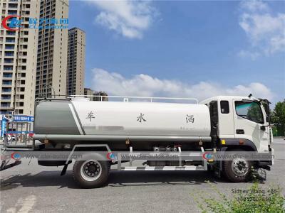 China Stadt-Straßen-Wasser-Berieselungsanlagen-LKW 15000liters 15tons Foton Forland zu verkaufen