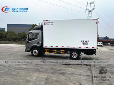 China 3T Dongfeng Small Refrigerated Delivery Truck With Thermo King Unit for sale
