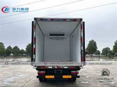 China 3T Dongfeng Small Refrigerated Delivery Truck With Thermo King Unit for sale