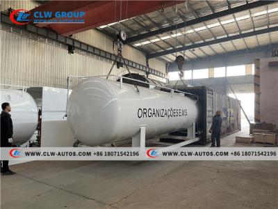 China Skid Mounted Gas Station LPG Filling Station 10tons for sale