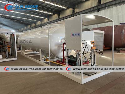China Skid Mounted Gas Station LPG Filling Station 10tons for sale