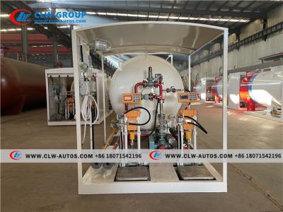 China Skid Mounted Gas Station LPG Filling Station 10tons for sale