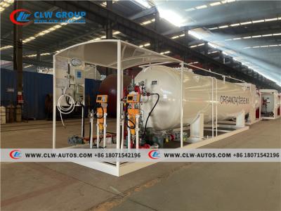 China Skid Mounted Gas Station LPG Filling Station 10tons for sale