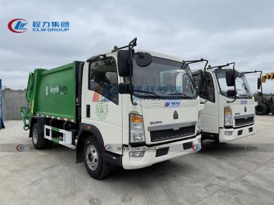 Cina Camion di immondizia idraulico di compressione di Howo LHD 6m3 in vendita
