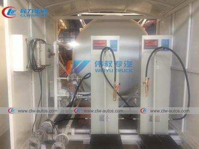 China posto de gasolina métrico do cilindro do LPG das toneladas 10,000liters/5 na venda do mercado de Nigéria à venda