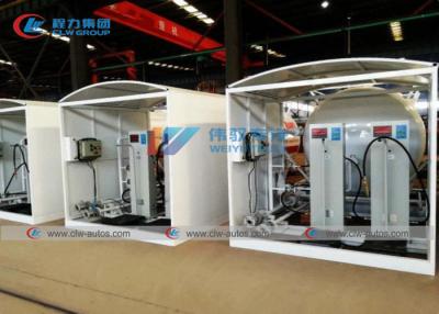 China posto de gasolina métrico do cilindro do LPG das toneladas 10,000liters/5 na venda do mercado de Nigéria à venda