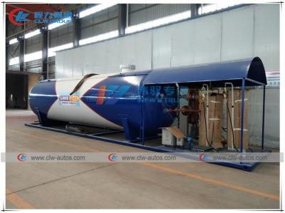 Cina stazione di servizio del cilindro di 50m3 GPL con due pompe e due scale di riempimento in vendita