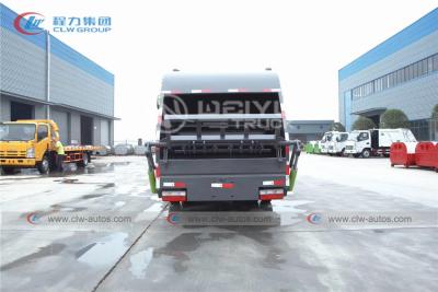 China DONGFENG 8 CBM Recycling High Compression Ratio Residential Garbage Compressed Garbage Truck for sale