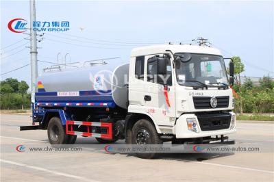 China Dongfeng 12m3 Carbon Steel Water Delivery Truck For Cleaning Street for sale