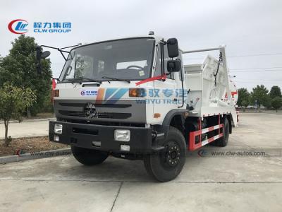 Cina Camion dei recipienti di sgombero dei rifiuti dei camion di immondizia del contenitore del braccio dell'oscillazione di Dongfeng 4x2 10cbm in vendita
