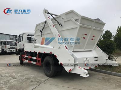 Cina Camion dei recipienti di sgombero dei rifiuti dei camion di immondizia del contenitore del braccio dell'oscillazione di Dongfeng 4x2 10cbm in vendita