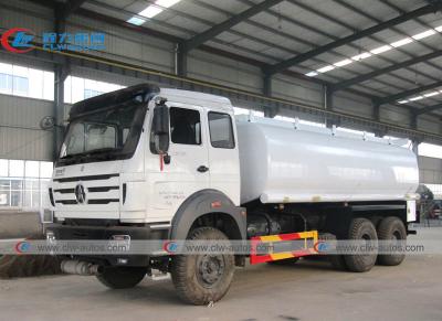 Cina Tutto il rimorchio 6x4 20CBM dell'olio del camion di trasporto della benzina di acciaio al carbonio dell'azionamento della ruota in vendita