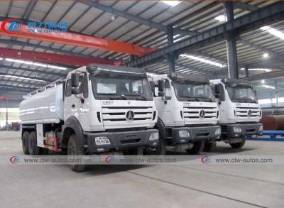 Cina Tutto il rimorchio 6x4 20CBM dell'olio del camion di trasporto della benzina di acciaio al carbonio dell'azionamento della ruota in vendita
