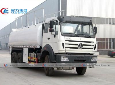Cina Tutto il rimorchio 6x4 20CBM dell'olio del camion di trasporto della benzina di acciaio al carbonio dell'azionamento della ruota in vendita