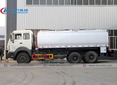 Cina Tutto il rimorchio 6x4 20CBM dell'olio del camion di trasporto della benzina di acciaio al carbonio dell'azionamento della ruota in vendita