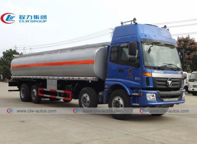 Cina rimorchio diesel dell'autocisterna delle ruote del camion di trasporto del combustibile del acciaio al carbonio 8x4 32m3 22tons 12 in vendita